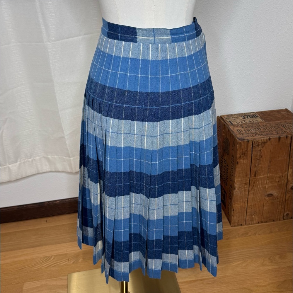 Pendleton, 50s Vintage Reversible Turnabout Skirt - Gem